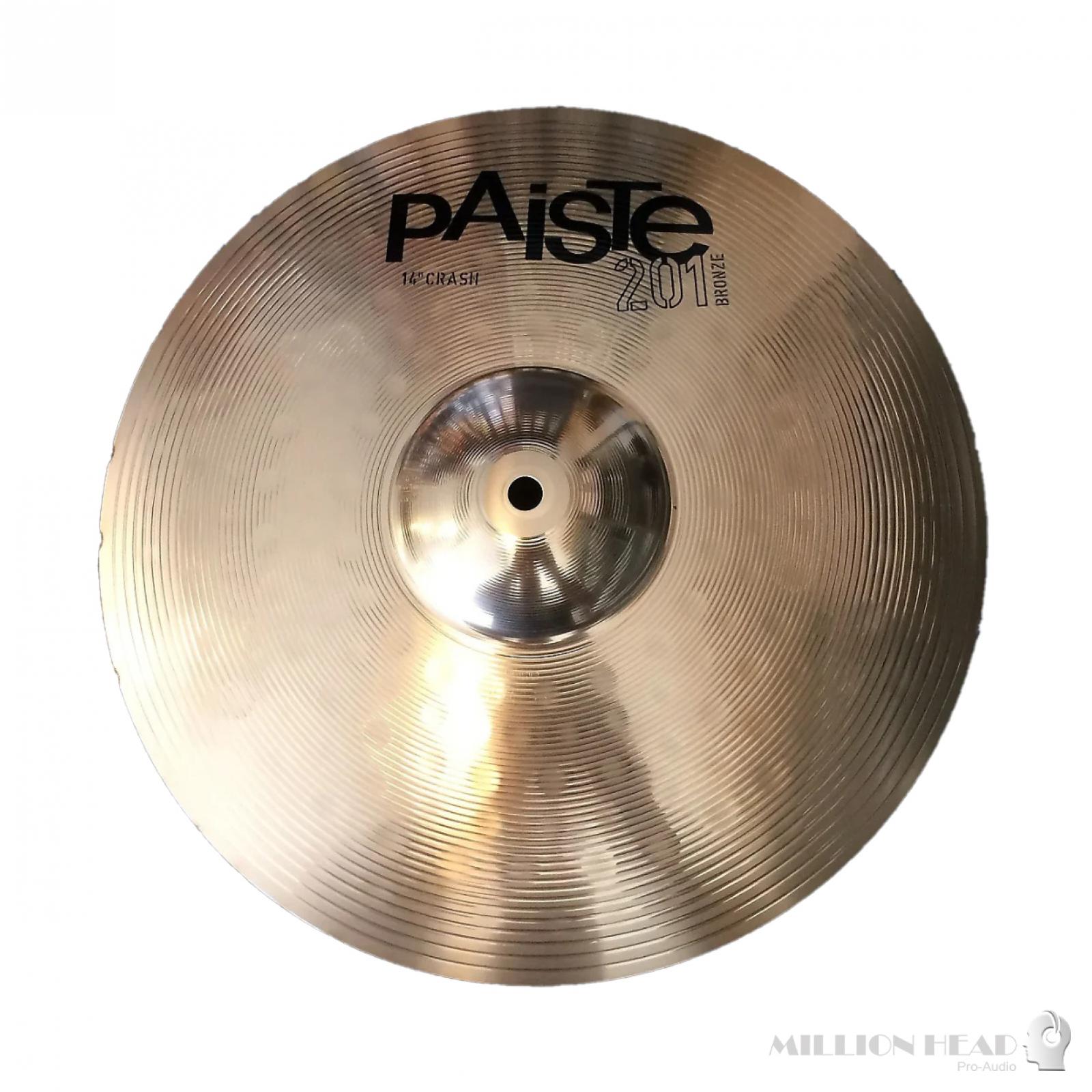 PAISTE : 201 BRONZE CRASH 14" by MillionHead มิลเลี่ยนเฮด จำหน่าย ...